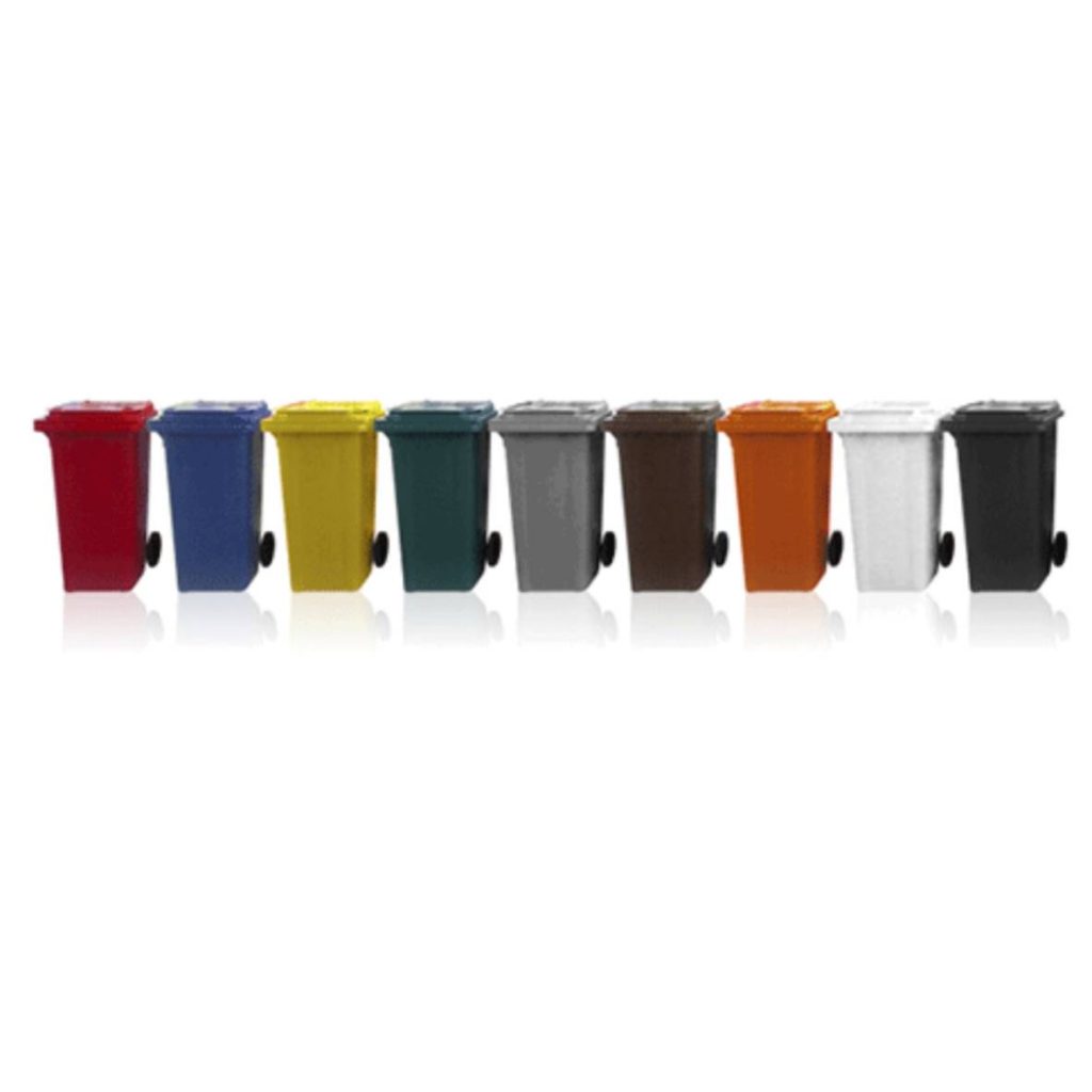 Container de Lixo 120L Com Rodas - MR Plásticos