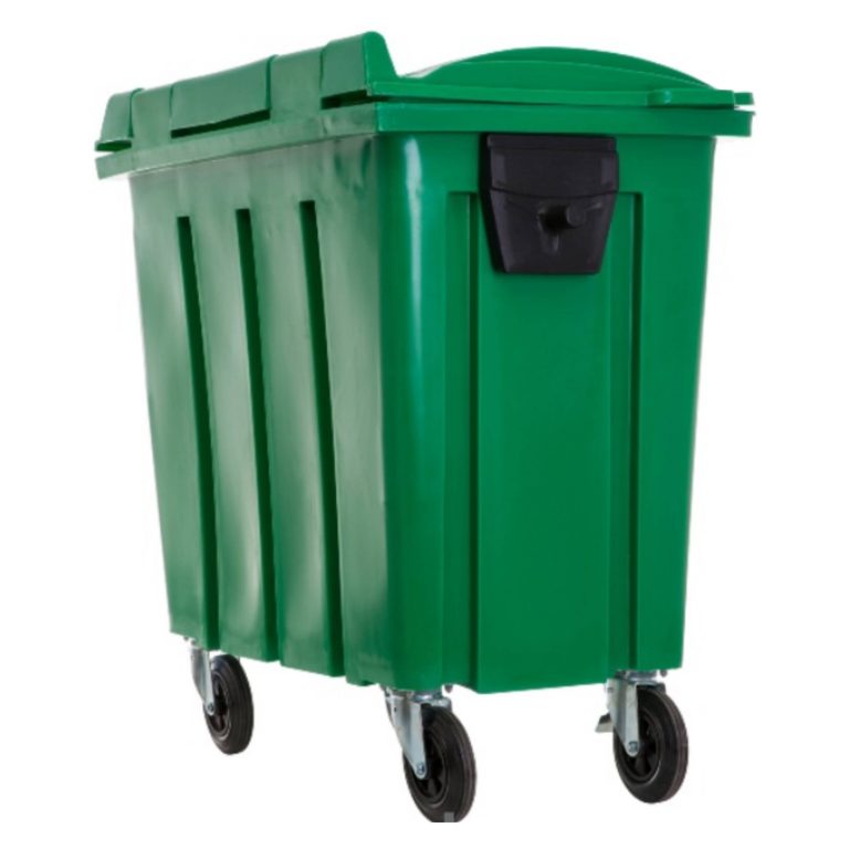 Container de Lixo Rotomoldado 700L - MR Plásticos